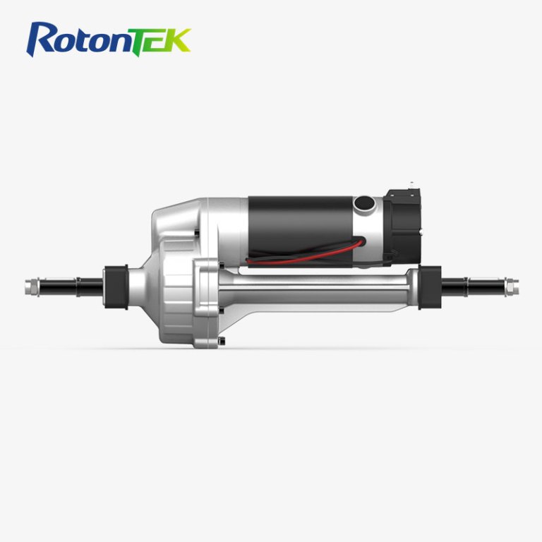 Rotontek 350W-500W Permanent Magnet Brushed Electric Transaxles | Motor ...