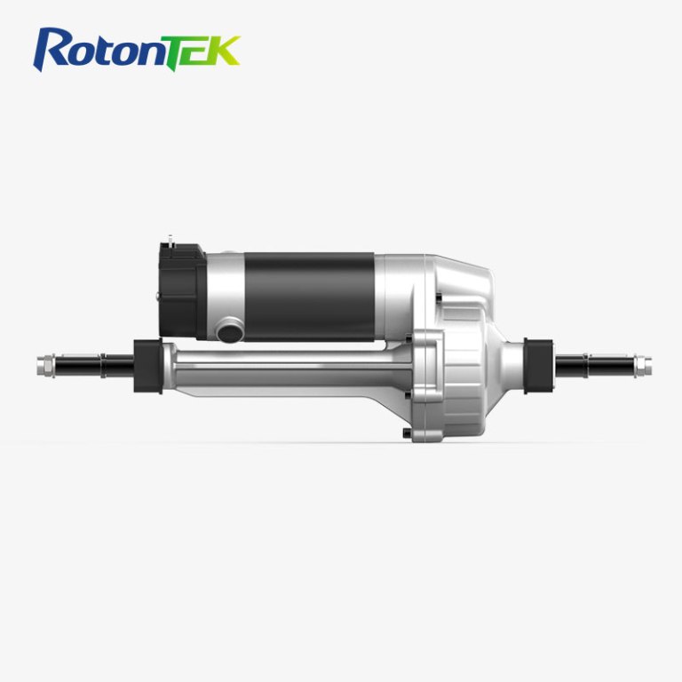 Rotontek 350W-500W Permanent Magnet Brushed Electric Transaxles | Motor ...