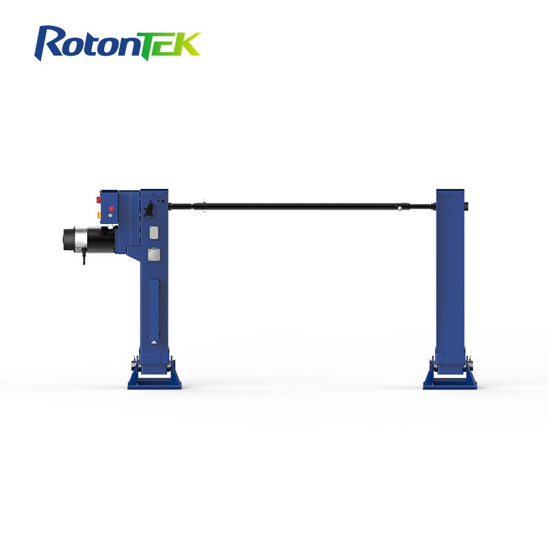 Semi-trailer intelligent electric outrigger - Rotontek