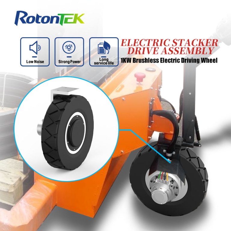 Rotontek 1KW Brushless Electric Driving Wheel DL1000-1-29 | Motor Drive ...