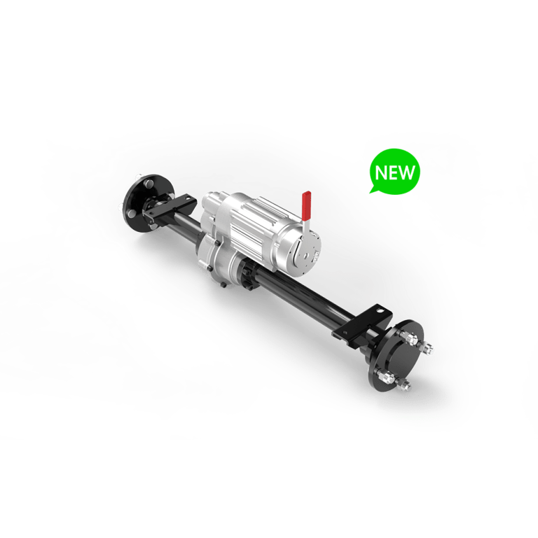 Rotontek Low noise 800W 1500W DC Brushless Electric Drive Axle | Motor ...