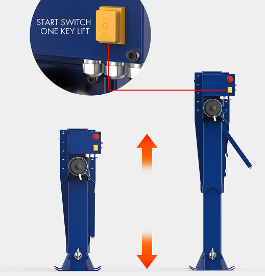 What is the Electric landing gear on a semi trailer? - Rotontek