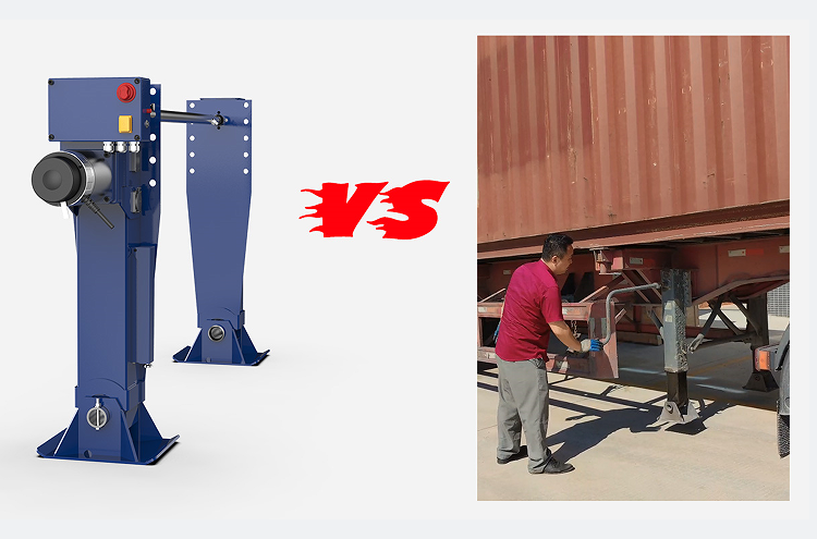 What is the Electric landing gear on a semi trailer? - Rotontek