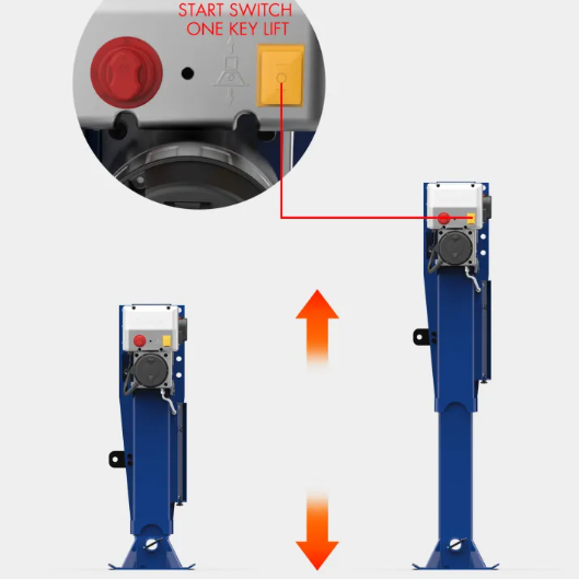 How to install electric landing gear on a semi-trailer? - Rotontek
