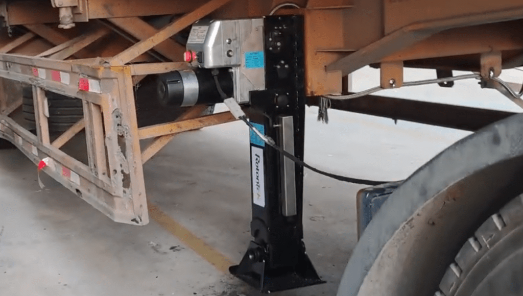 How to install electric landing gear on a semi-trailer? - Rotontek