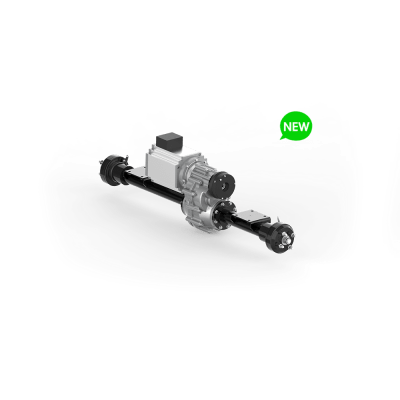 How are the drive shaft and the drive axle distributed on the vehicle ...