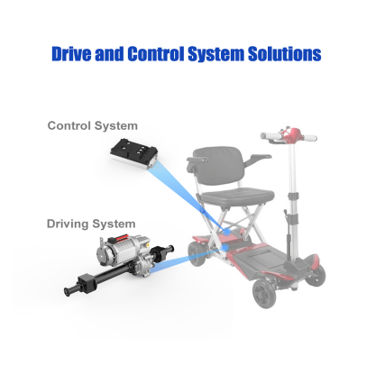 Rotontek Small Brushless Low-Speed Drive Axle | Lightweight 3kg Performance