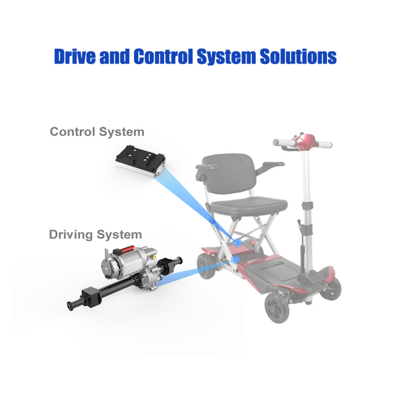 Rotontek Small Brushless Low-Speed Drive Axle | Lightweight 3kg Performance